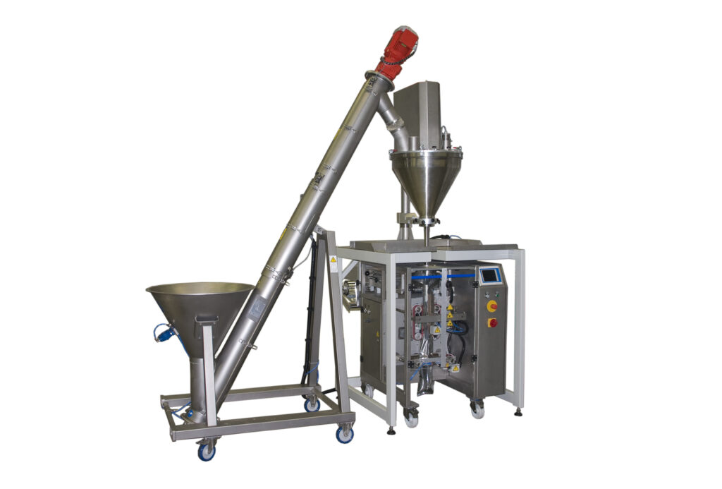 Vertical forming- filling and sealing machine AVM190HS